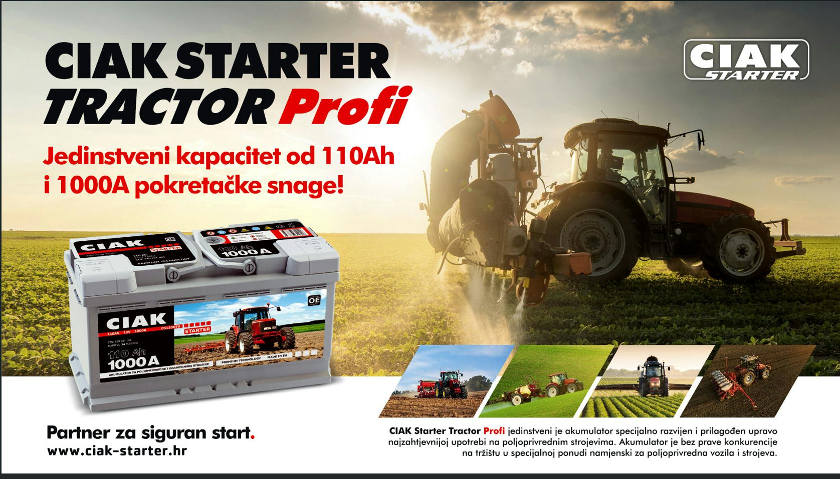 CIAK STARTER TRACTOR Profi - CIAK Auto BiH